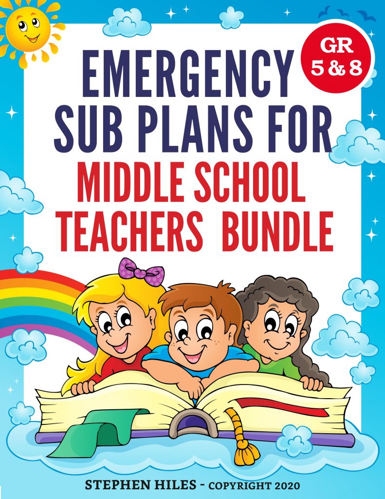 Emergency Sub Plans for Middle School Teachers (Bundle) - Teacher ...