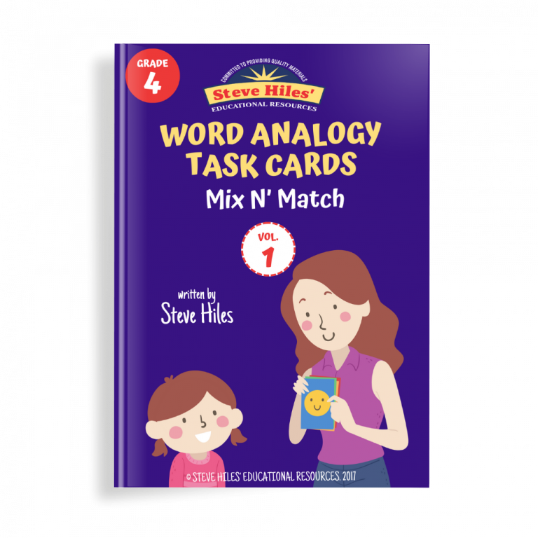 Word Analogy Task Cards – Mix N’ Match Vol. 1 - Teacher Classroom ...