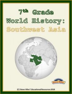 7th Grade World History: Southwest Asia - Teacher Classroom Resources Store